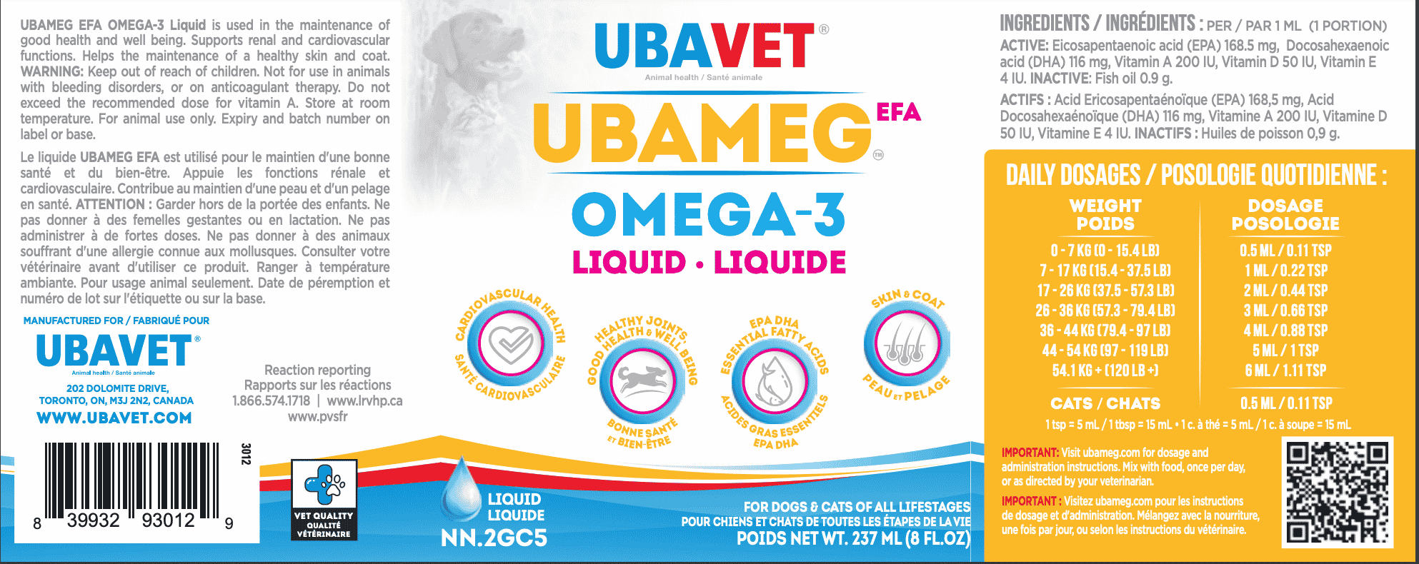 Ubameg Dose - UBAVET